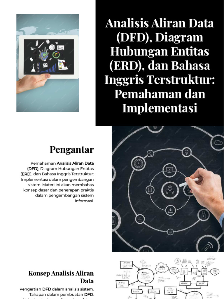 Wepik Analisis Aliran Data DFD Diagram Hubungan Entitas Erd Dan Bahasa Inggris Terstruktur ...