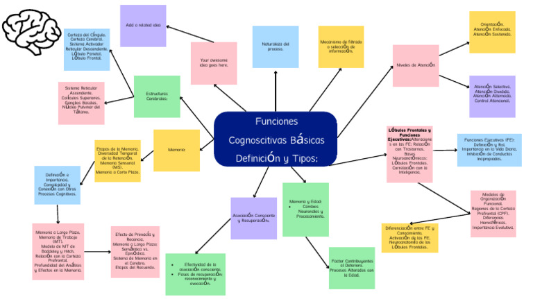 Green Professional Extensive Mind Map Graph | PDF | Memoria | Cerebro