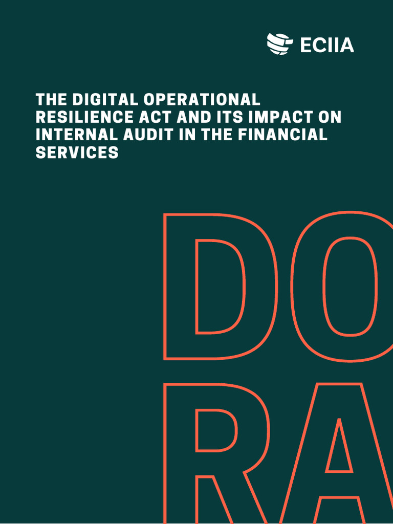 2023-DORA-3 | PDF | Internal Audit | Risk Management