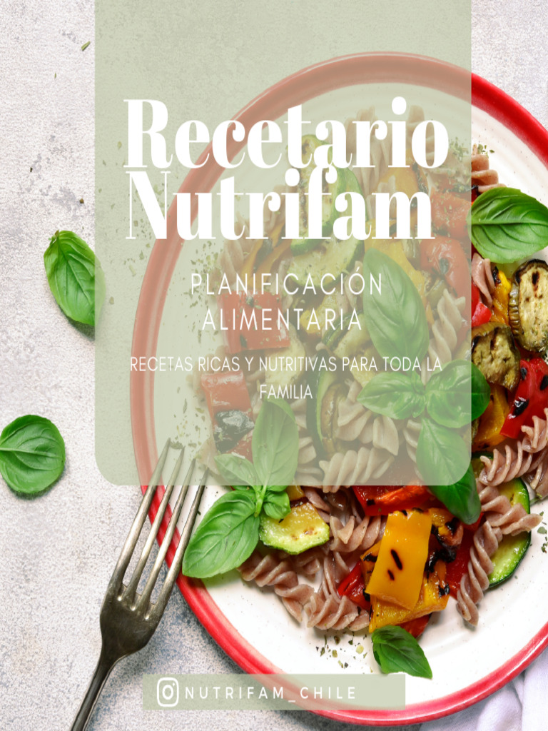 Recetario Nutrifam | PDF | Postres | Cilantro