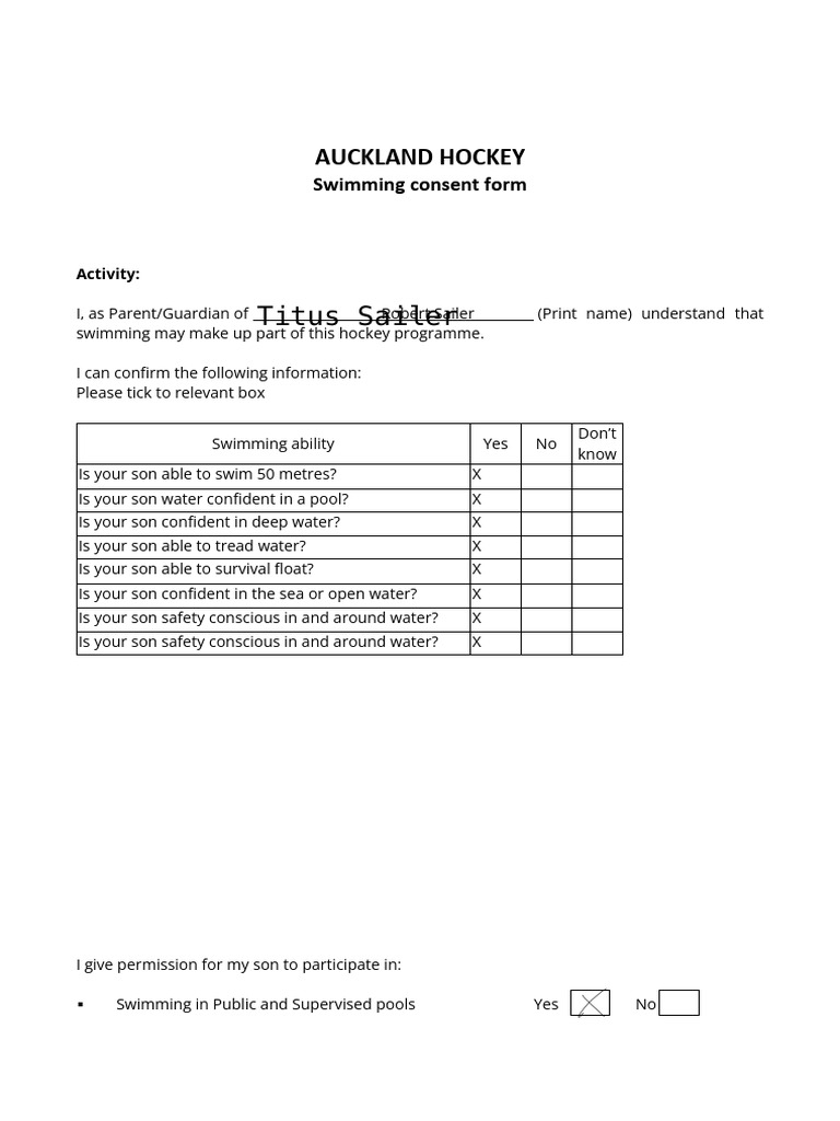 Akh-Swimming-Consent-Form Signed | PDF
