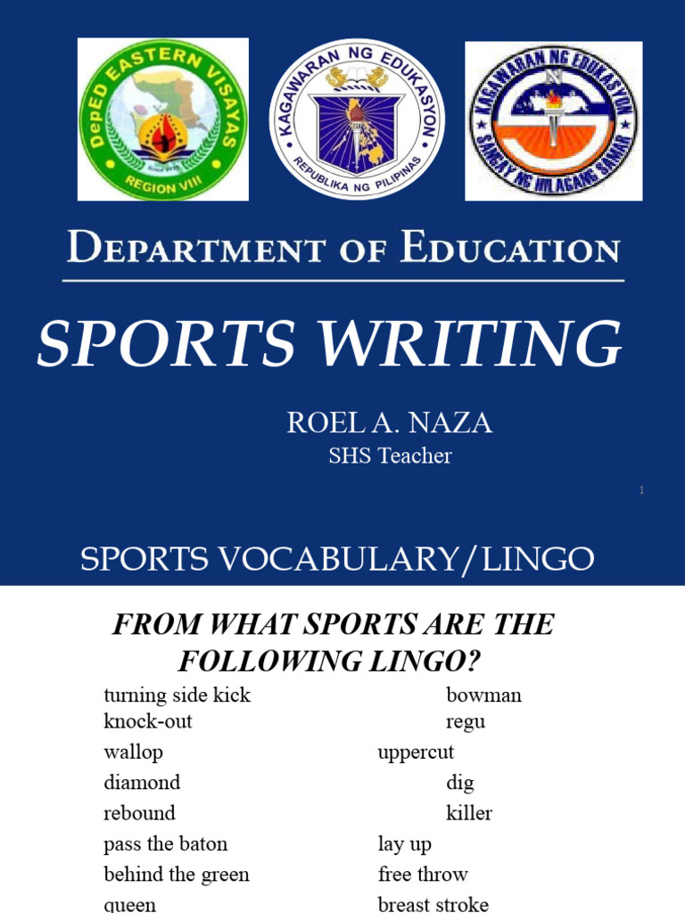 Sports Writing Ppt-Roel | PDF | Par (Score) | Team Sports