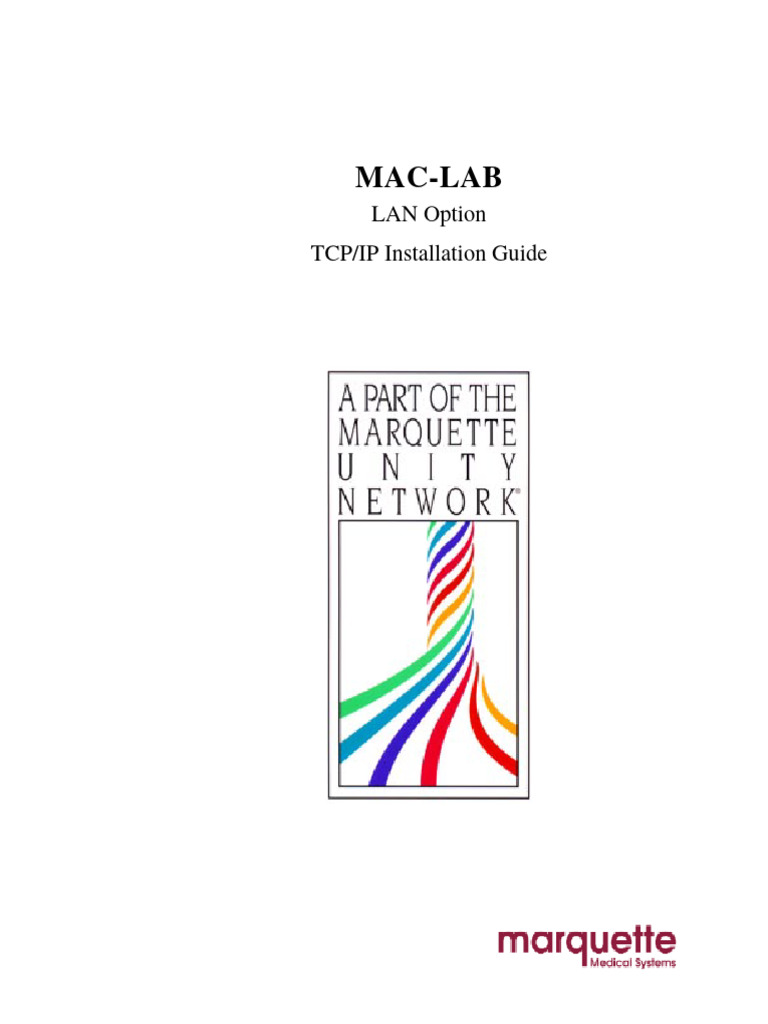MAC-LAB Lan Option TCP IP Installation Guide | PDF | Computer Network ...