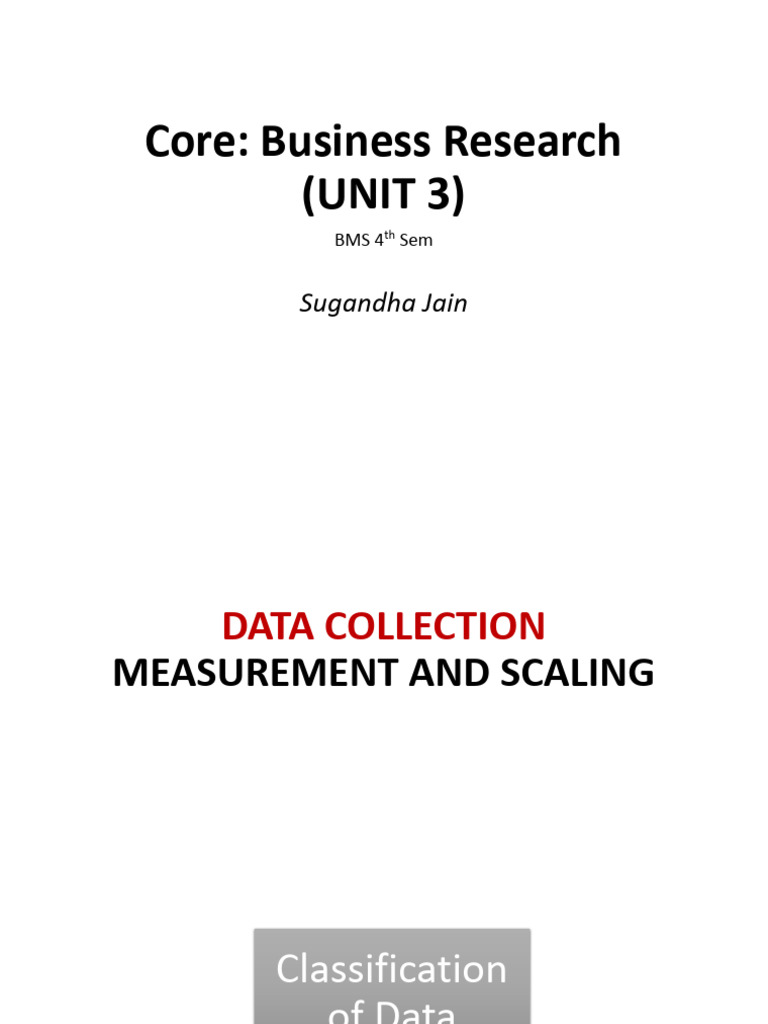 Unit 3 Data Collection | PDF | Focus Group | Qualitative Research