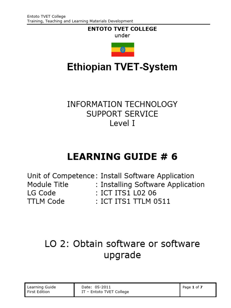 Install Software Application LO2 1 | PDF | Software | Computing