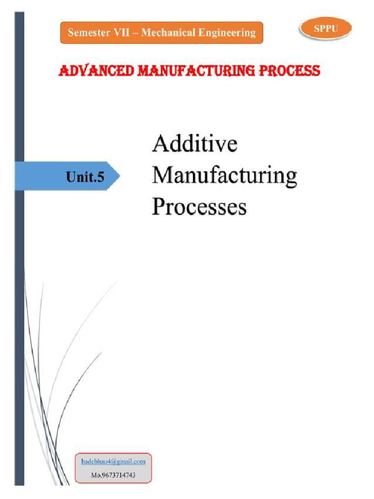 Additive MFG Presentation PDF | PDF