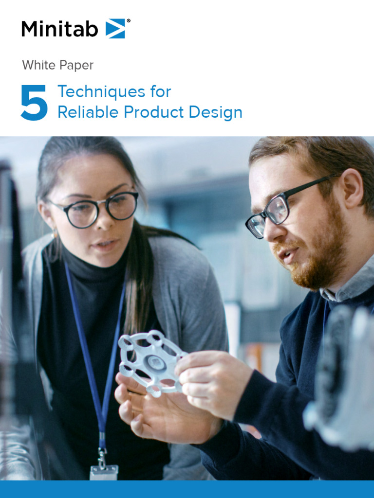 Minitab White Paper 5 Techniques For Reliable Product Design | PDF ...