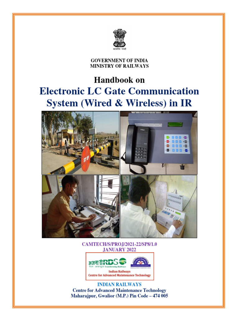 Electronic LC Gate Communication Handbook | PDF | Power Supply | Telephone