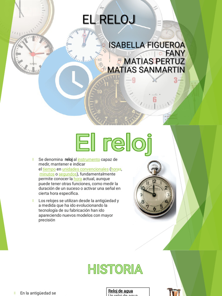 El Reloj-1 | PDF | Reloj | Hora