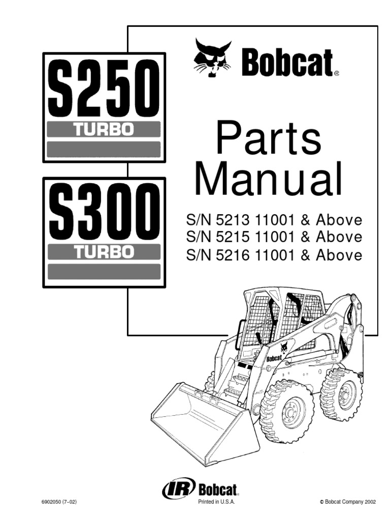 Parts Manual: S/N 5216 11001 & Above S/N 5215 11001 & Above S/N 5213 ...