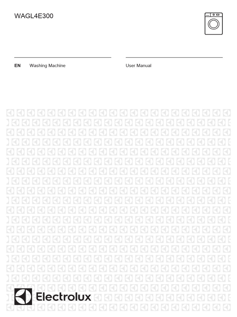 Manual - Electrolux Wash Machine | PDF | Ac Power Plugs And Sockets ...