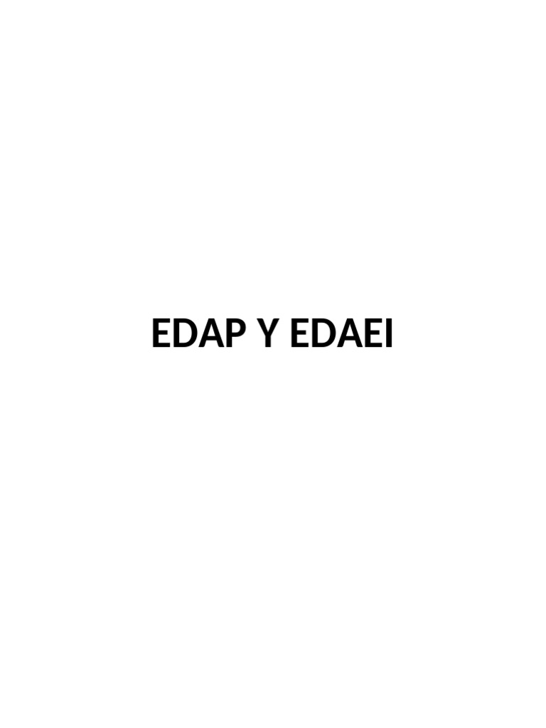 EDAP y EDAI Tamizaje Completo | PDF | Cuestionario | Espectro autista