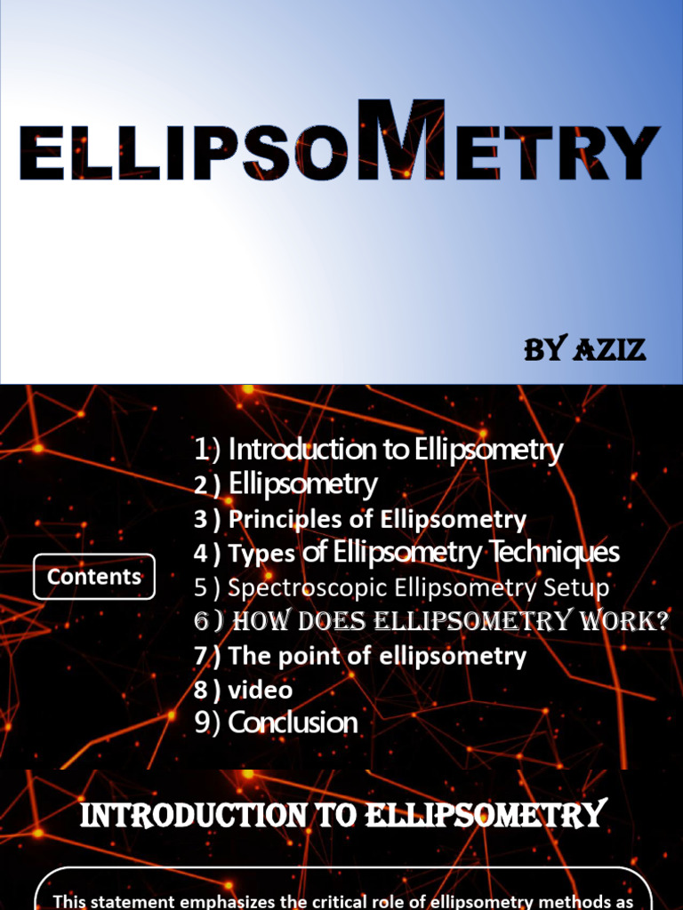 Ellipsometry | PDF | Electromagnetic Radiation | Waves
