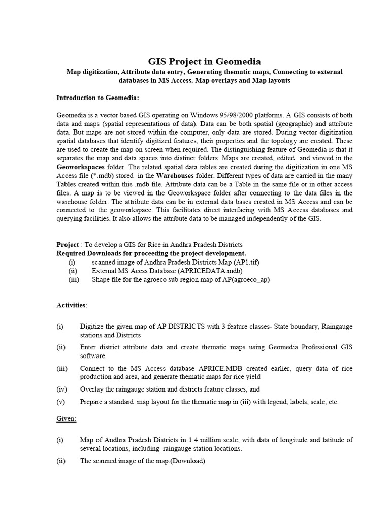 Gis Tutorial Pdf Geographic Information System Page Layout 2215