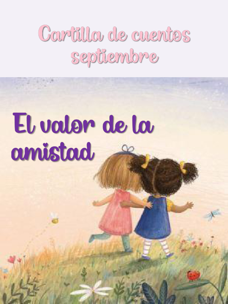 Cartilla de Cuentos Septiembre | PDF