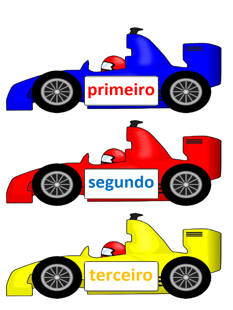 Numeros Ordinais Cartazes | PDF