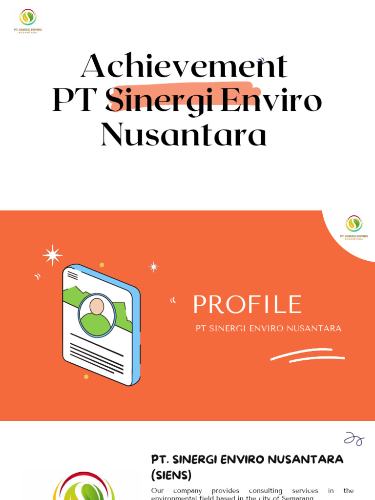 Achievement PT Sinergi Enviro-2 | PDF | Life Cycle Assessment | Business