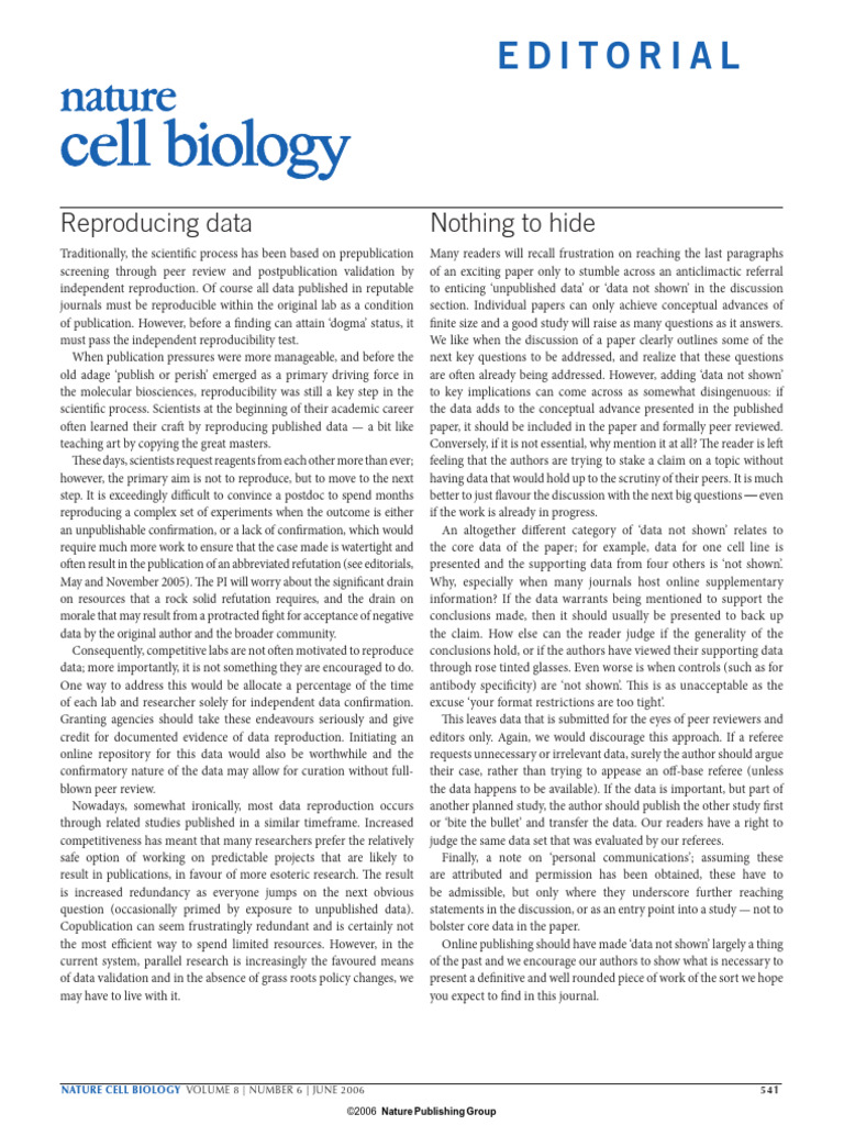 Nothing To Hide | PDF | Scientific Method | Data