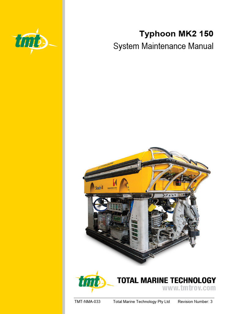 TMT-NMA-033 Typhoon MK2 150 Maintenance | PDF | Electrical Connector ...