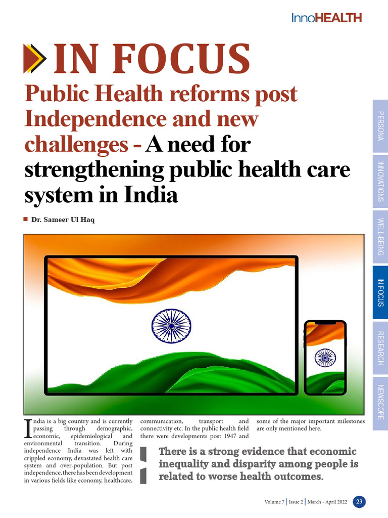 India's Public Health Reforms Post-Independence | PDF | Public Health ...