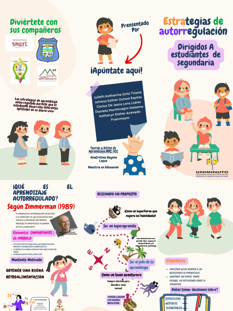 Estrategias de Autorregulación para Secundaria | PDF | Aprendizaje ...