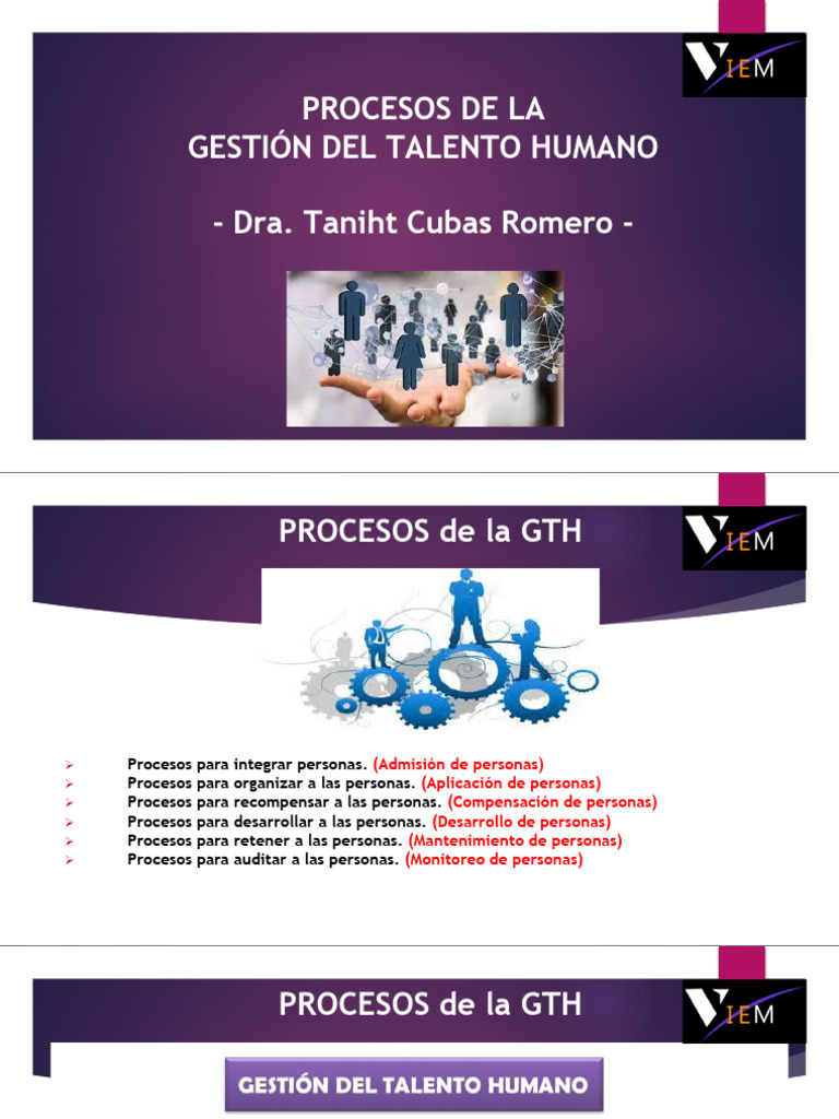 PROCESOS DE LA GTH | PDF | Reclutamiento | Business