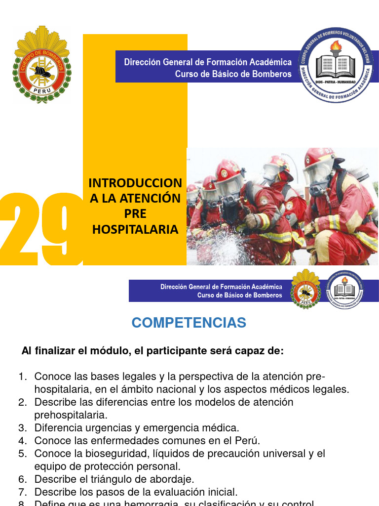 DP - Leccion 29 - Introduccion A La Atencion Pre Hospitalaria - DP - 2021 | PDF | Medicina ...