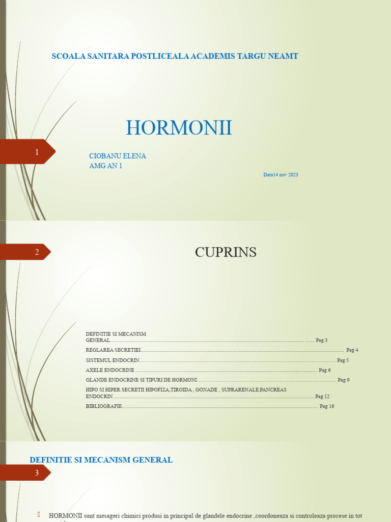 Hormonii | PDF