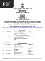 Cause List Daily Board Tis Hazari | PDF | Government