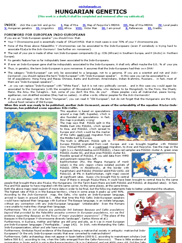 Hungarian Genetics, Madjars, Xiungnu, Tarim Basin, Huns, Uyghur | PDF ...