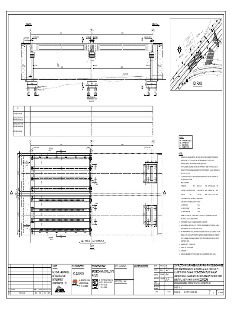 Key Plan: Section A-A | PDF | Architectural Design | Architecture
