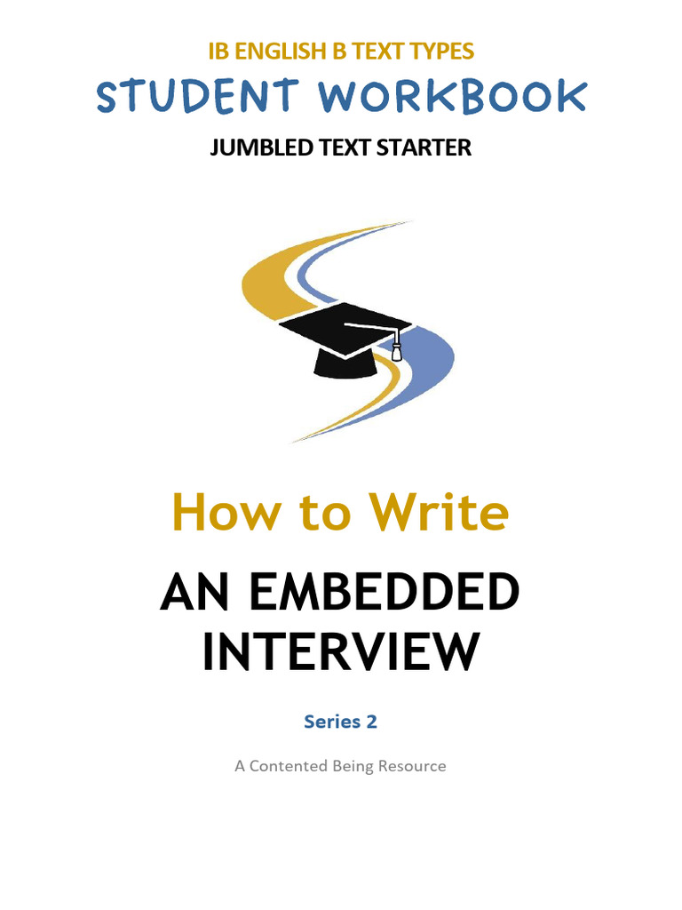 EI JUMBLED TEXT STARTER | PDF