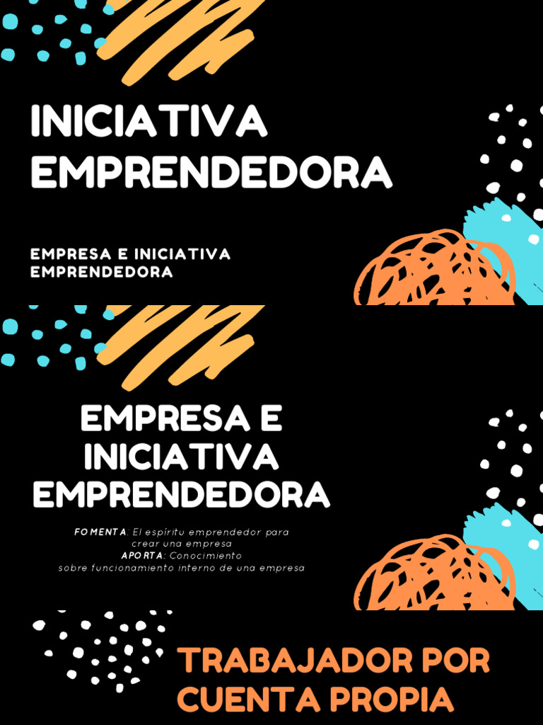 El Emprendedor | PDF | Iniciativa empresarial | Business