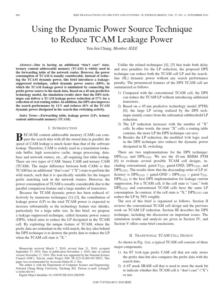 tcam 3 | PDF | Computer Engineering | Electronic Circuits