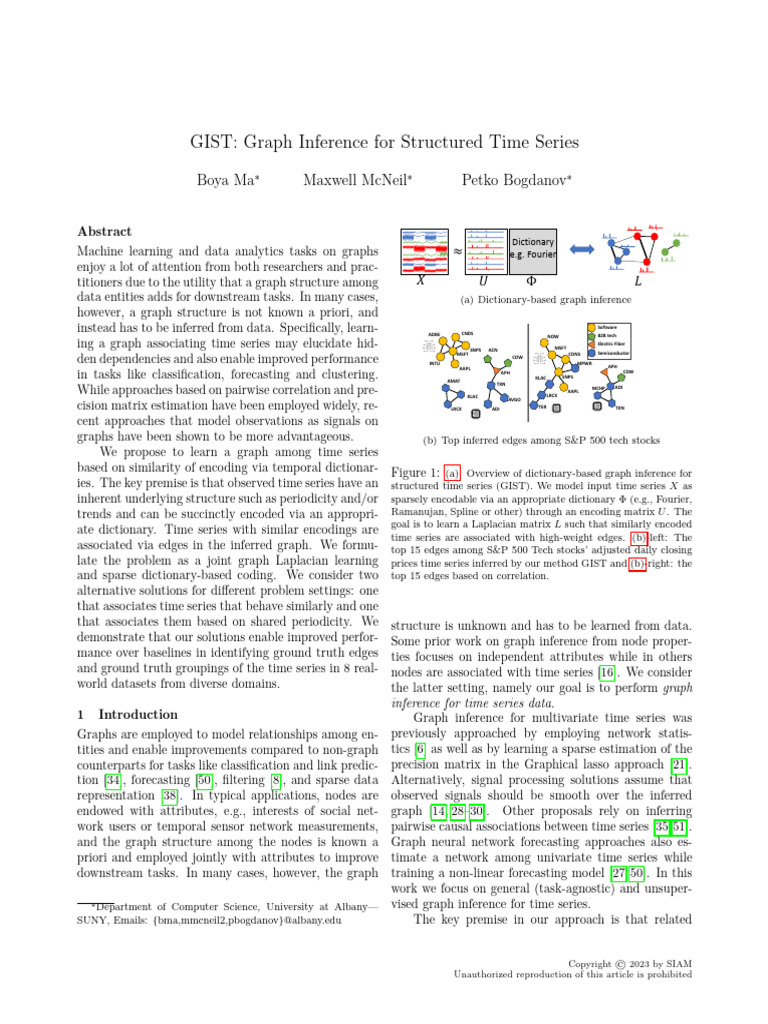 MMB 2023 SDM | PDF | Time Series | Matrix (Mathematics)