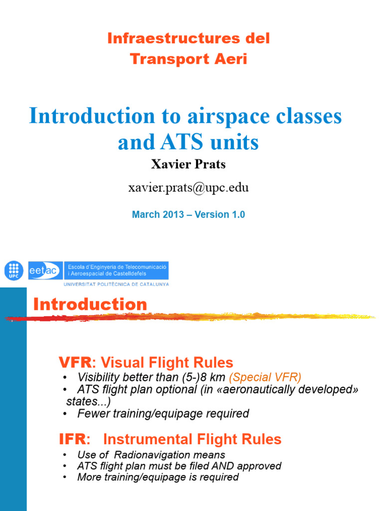 02 - Airspace ATSunits v1.0 | PDF | Instrument Flight Rules | Visual ...