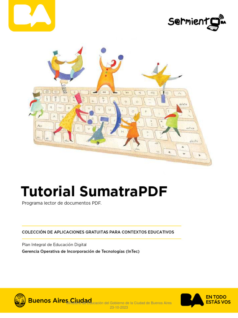 0ef7e1 Tutorial Sumatrapdf | PDF | Software | Informática