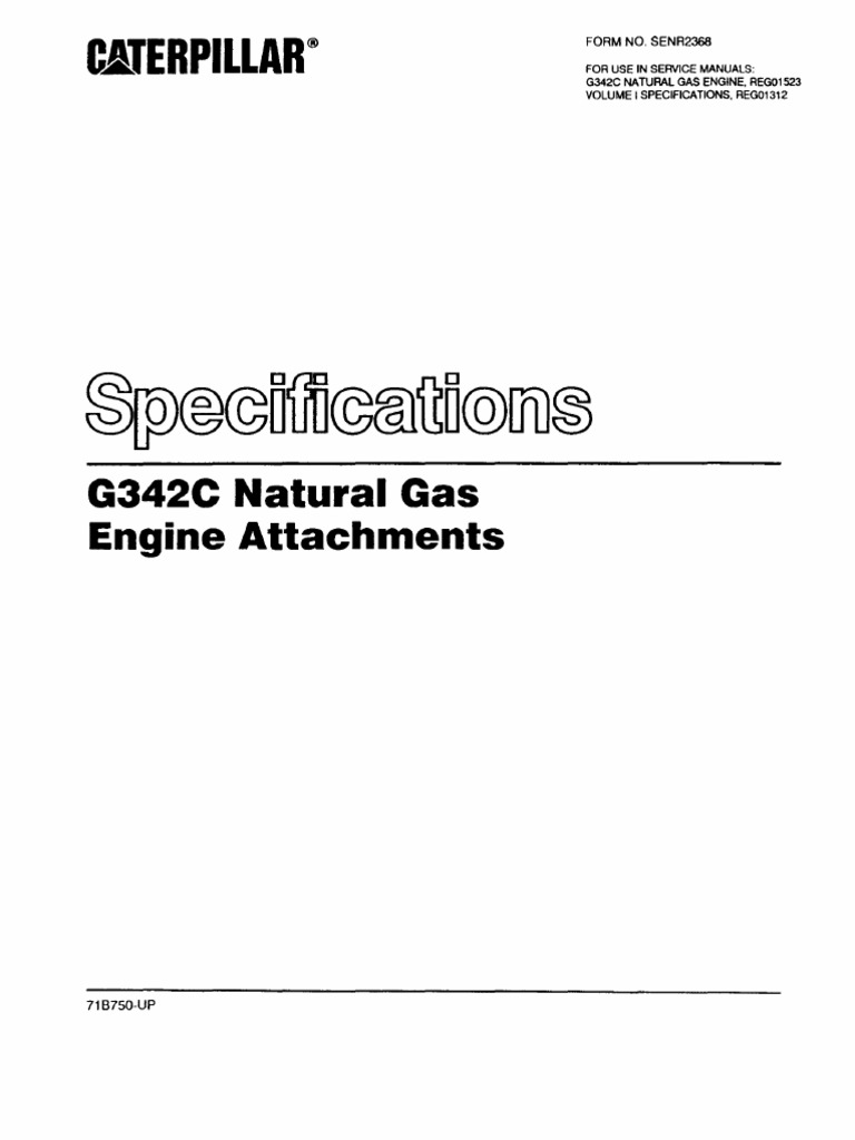 G342C ATTACHMENTSspecREV1 | Download Free PDF | Gases | Physical Chemistry