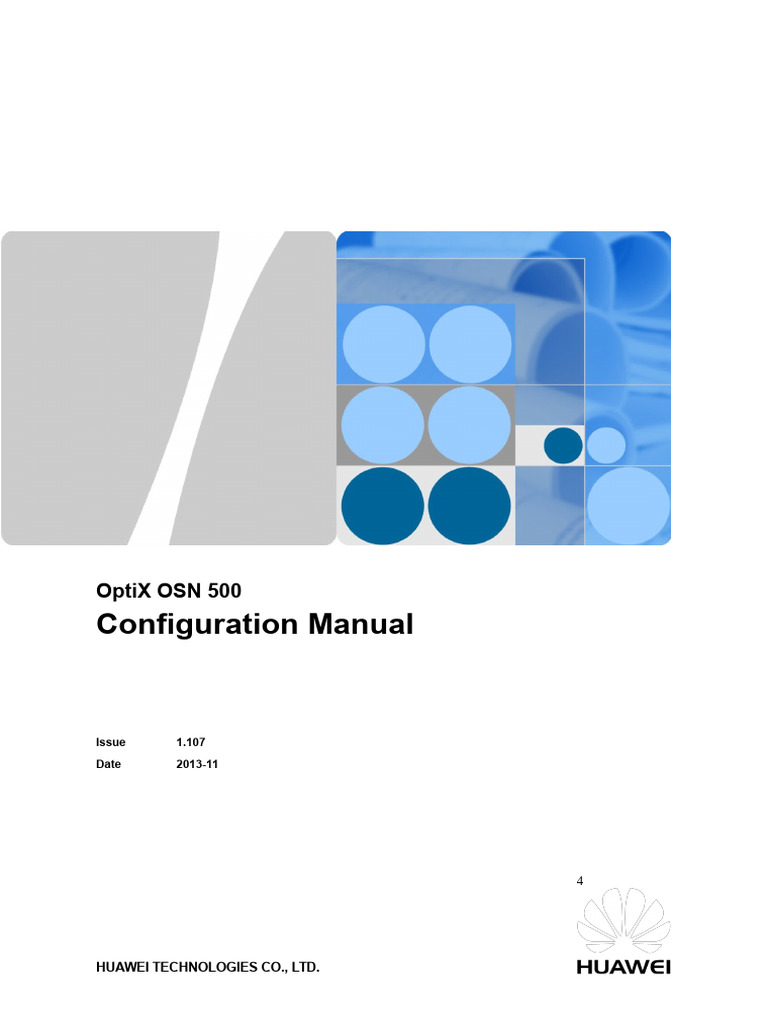 Optix Osn 500 Configuration Manual PDF Free | PDF | Optical Fiber ...