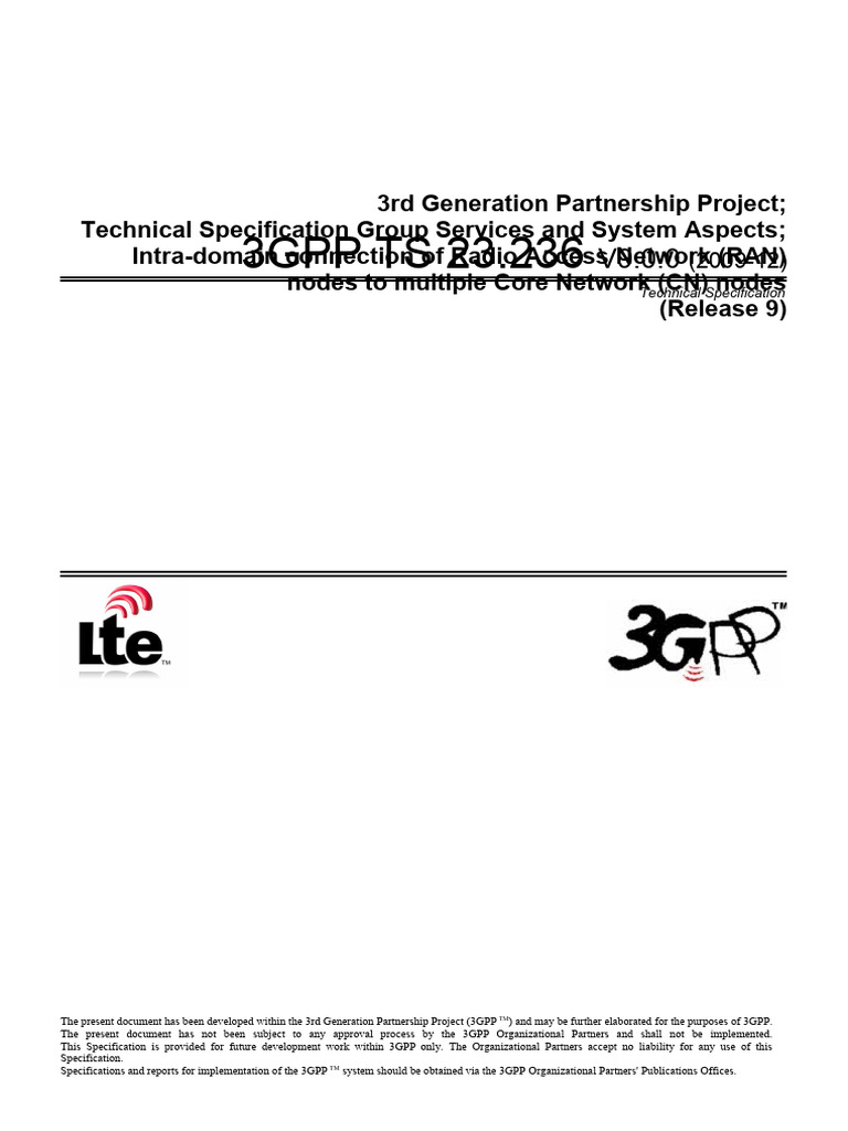 23236-900 RAN To Multiple CN Nodes | PDF | Computer Network | Software ...