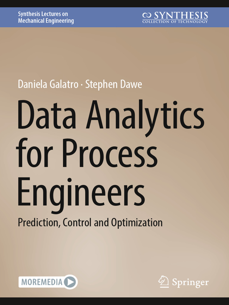 Galatro D. Data Analytics For Process Engineers. Prediction, Control ...