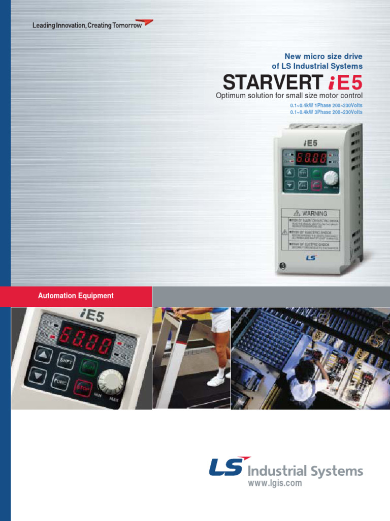 Starvert: New Micro Size Drive of LS Industrial Systems | PDF | Bipolar Junction Transistor ...