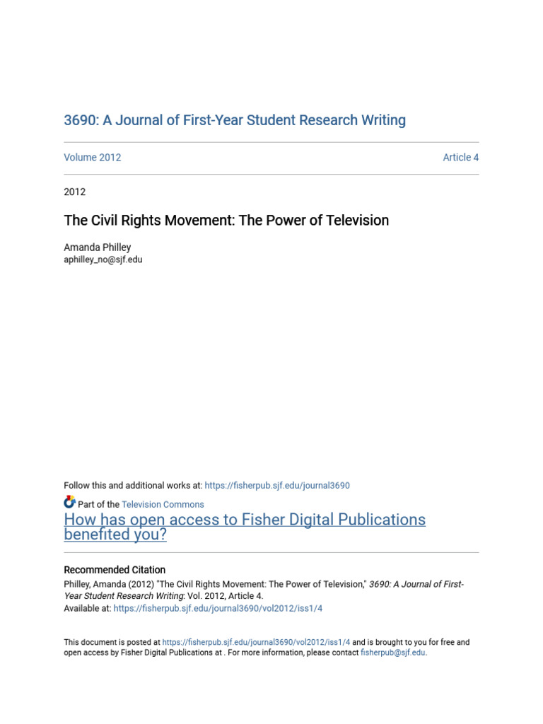 The Civil Rights Movement | PDF