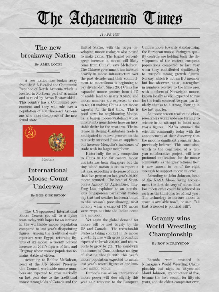 Newspaper | PDF | Nasa