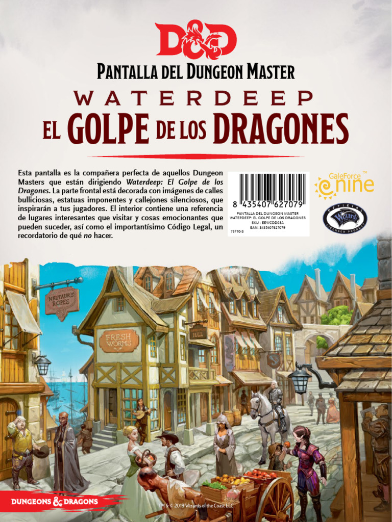 Pantalla Del DM - Waterdeep - El Golpe de Los Dragones | PDF | Derecho ...