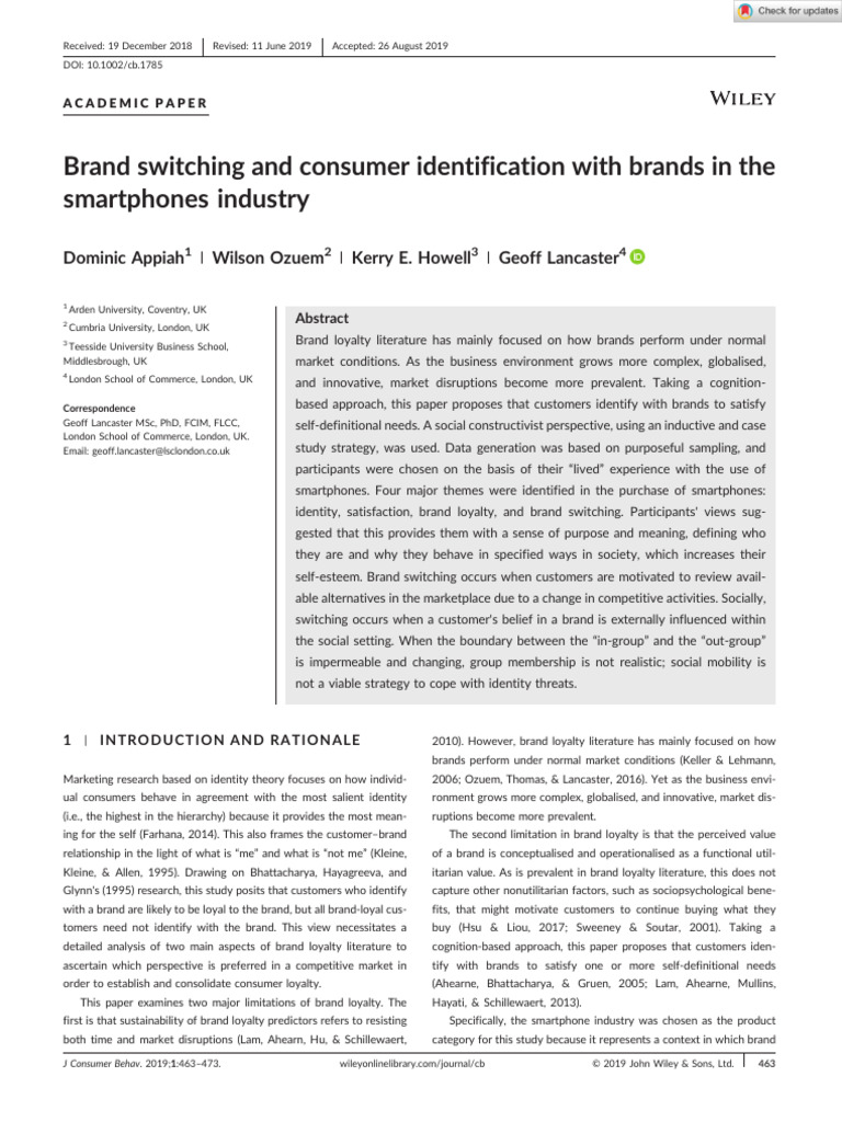 Appiah Et Al., 2019 | PDF