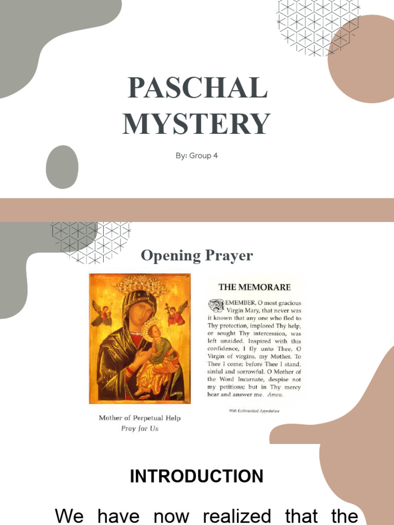 Paschal Mystery Complete 4 Reporters | PDF | Jesus | Sacrifice