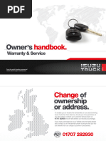 Isuzu Truck Service Checklist | PDF | Brake | Clutch