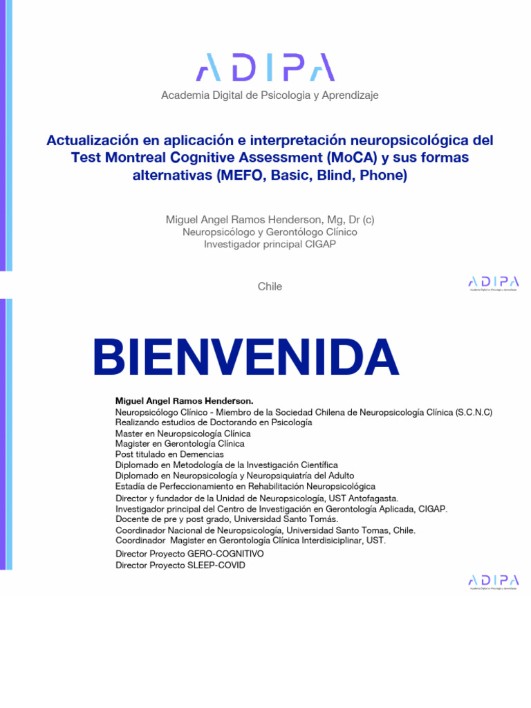 CA20 - MoCA v2 (Miguel Ángel Ramos) | PDF