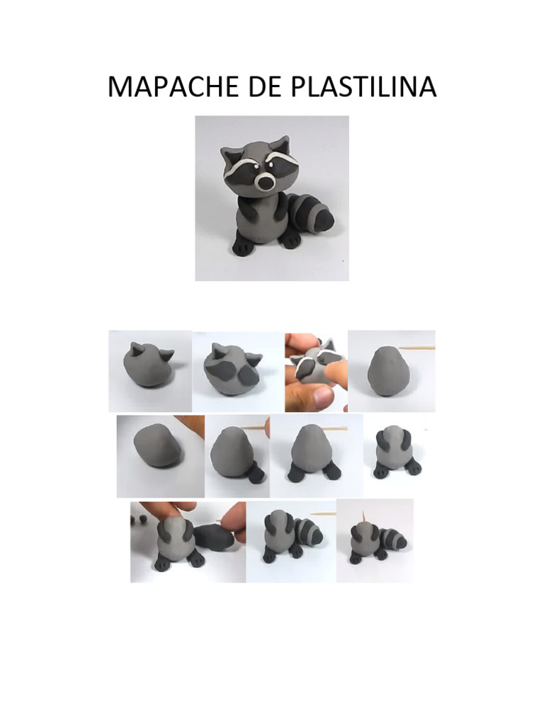 Mapache de Plastilina | PDF
